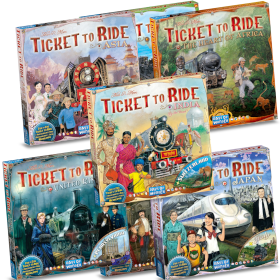 Ticket to Ride Maps Tournament • Board Game Arena