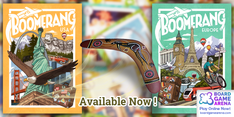 BOOMERANG: EUROOPPA & BOOMERANG: USA- Se on palannut. Uudelleen ...