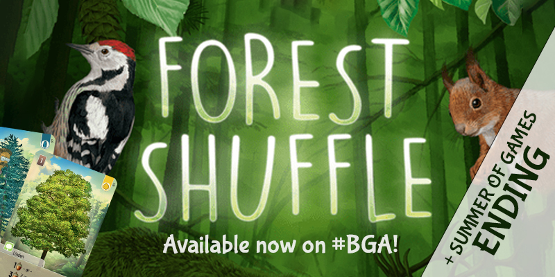 FOREST SHUFFLE: Call of the Woods & Back to School! • Board Game Arena