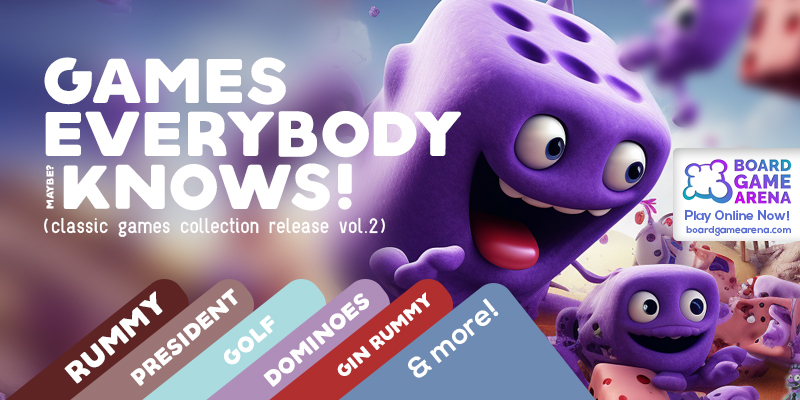 CLASSIC COLLECTION 2: Games you may already know or not! • Board Game Arena