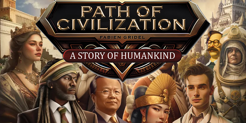 PATH OF CIVILIZATION: Follow the leaders, from 2 to 5 players! • Board ...