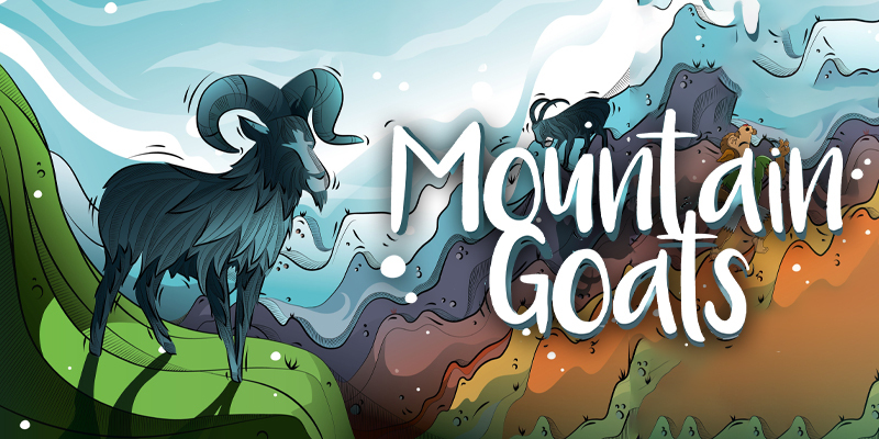 MOUNTAIN GOATS: Goatest of all titles! • Board Game Arena