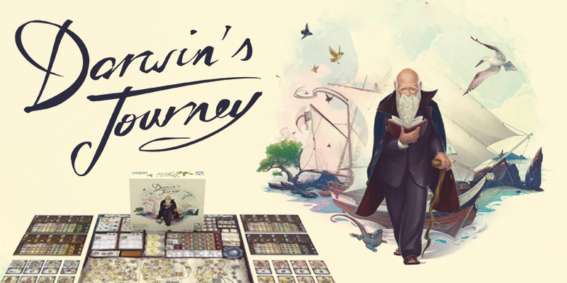 DARWIN'S JOURNEY: ¡revolución desde la evolución! • Board Game Arena