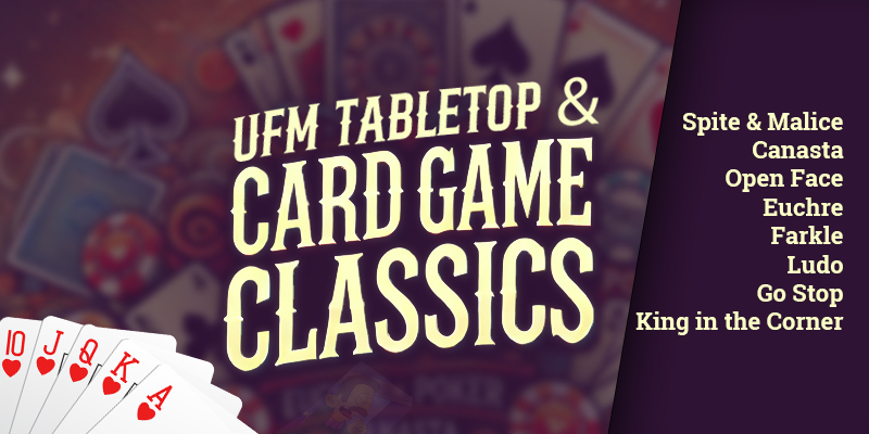 UFM Classics: A full set of classic games for all! • Board Game Arena